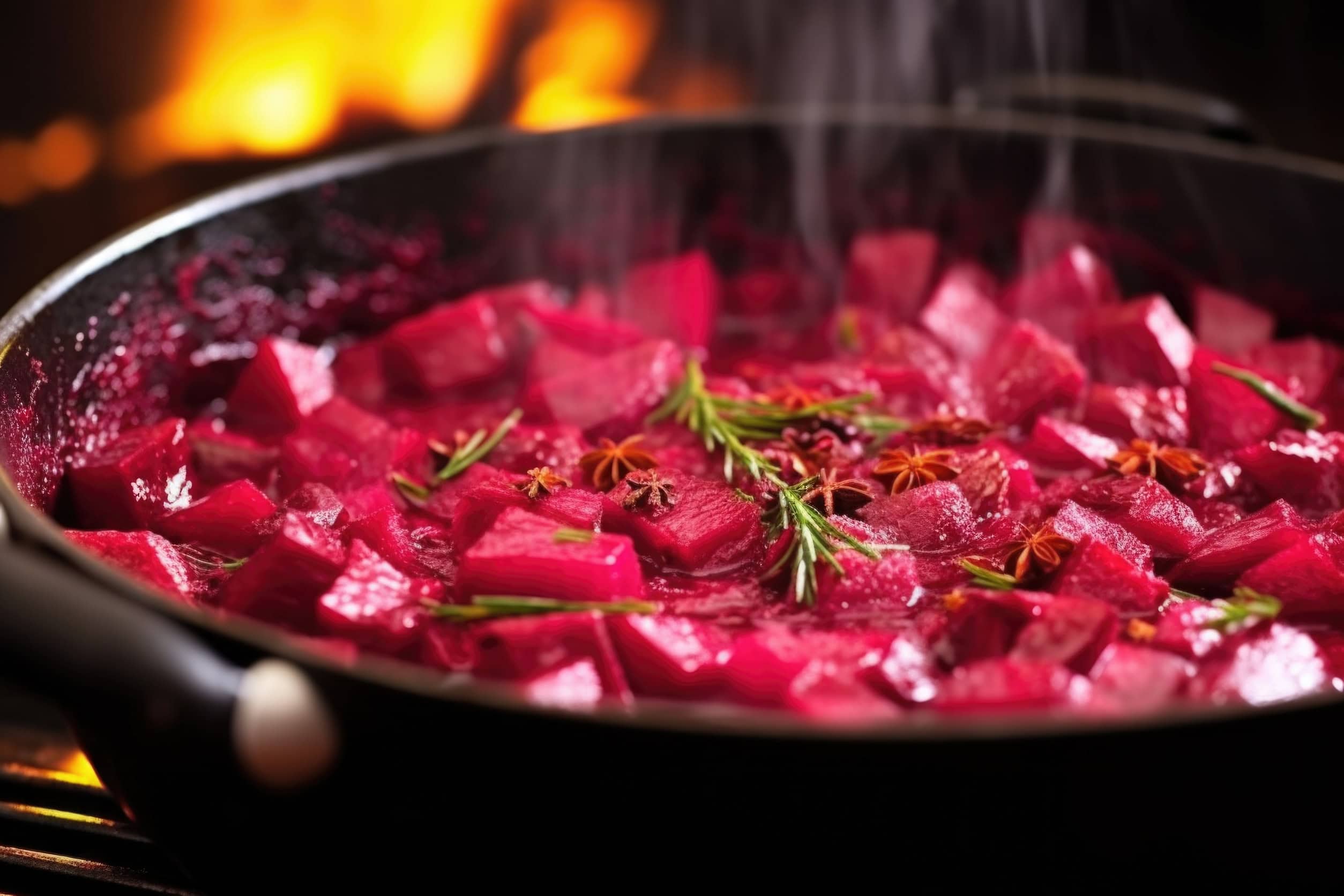 Spicy Sautéed Beetroot - Madhavi Shilpi