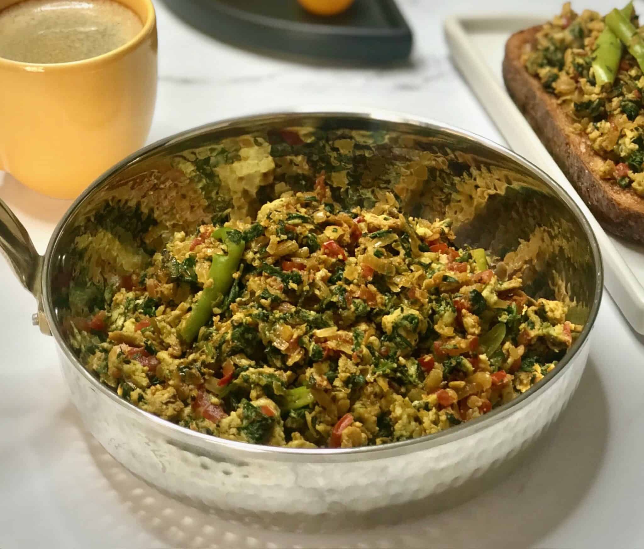 Methi Egg Bhurjee - Madhavi Shilpi