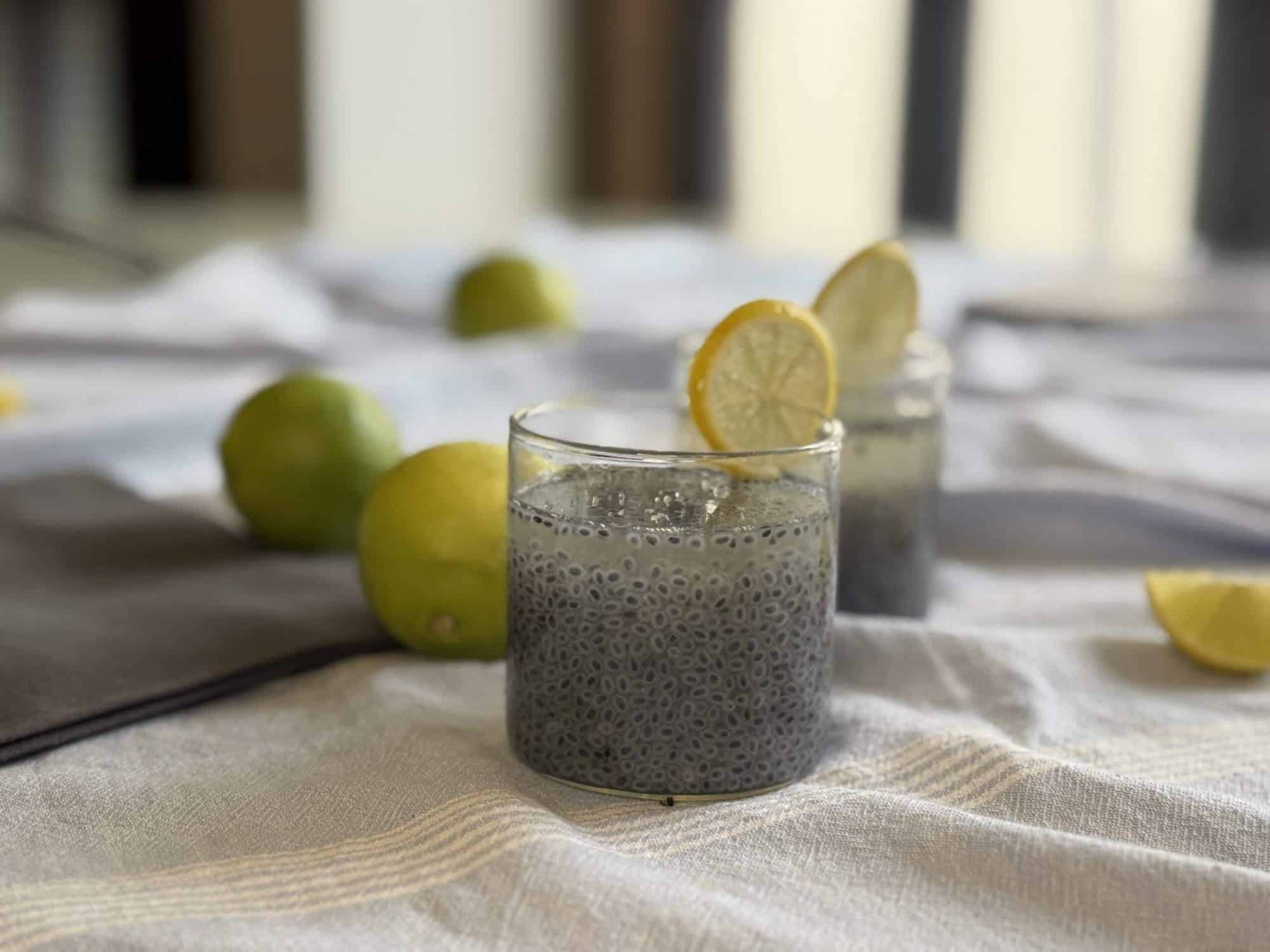 Chia Lemon Water Recipe — Healthy Hydration Drink